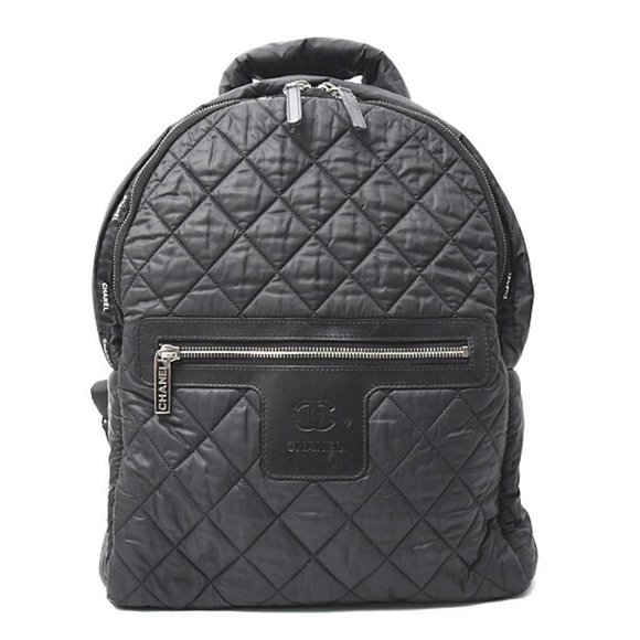 CHANEL | Bags | Chanel Womens Coco Cocoon Matelasse Backpack Nylon ...
